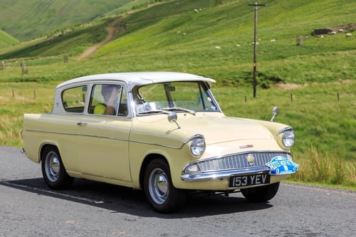 The Ford Anglia 105E